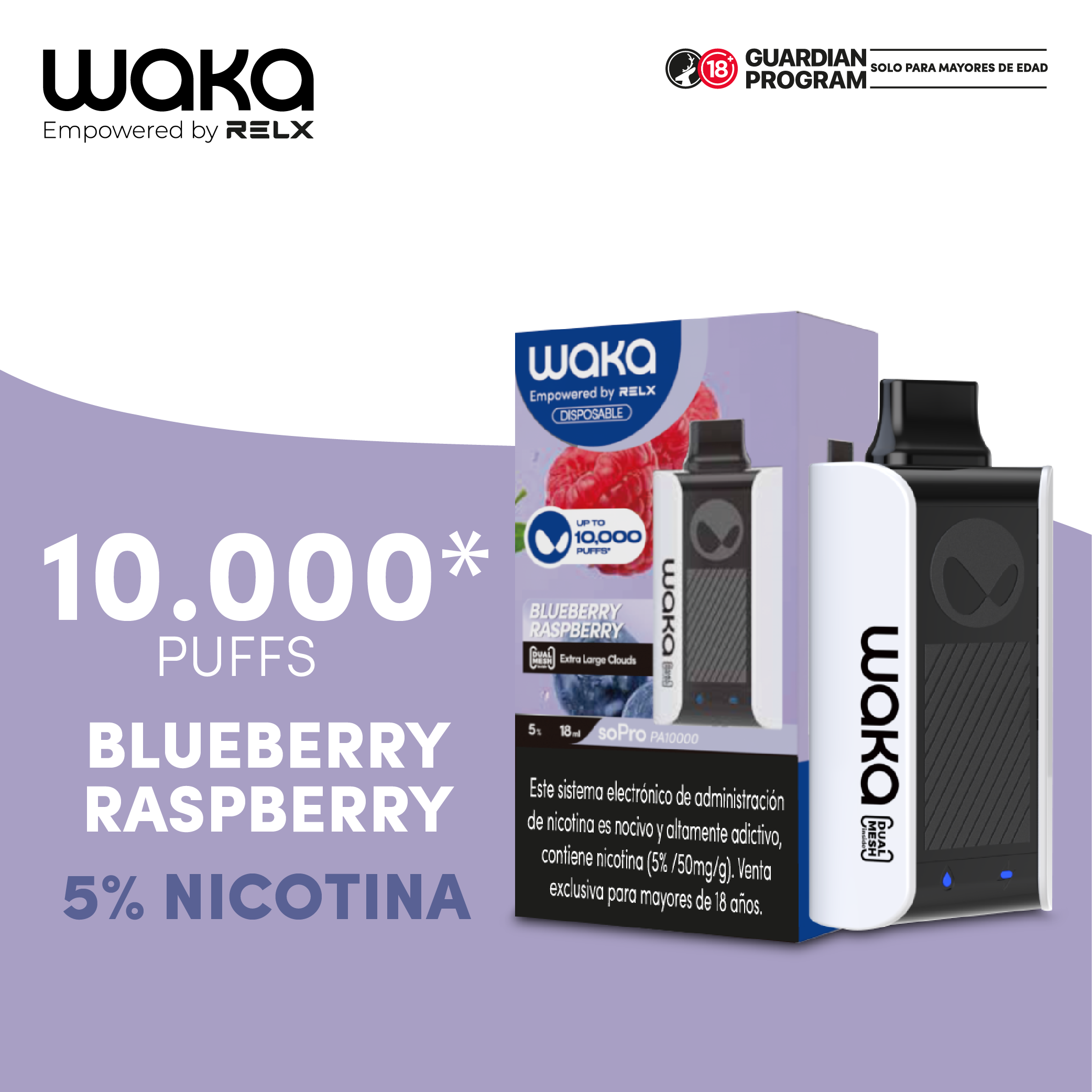 WAKA Sopro PA10000 Vape Desechable | Tienda oficial WAKA en Colombia WAKA Sopro PA10000 Vape Desechable | Tienda oficial WAKA en Colombia