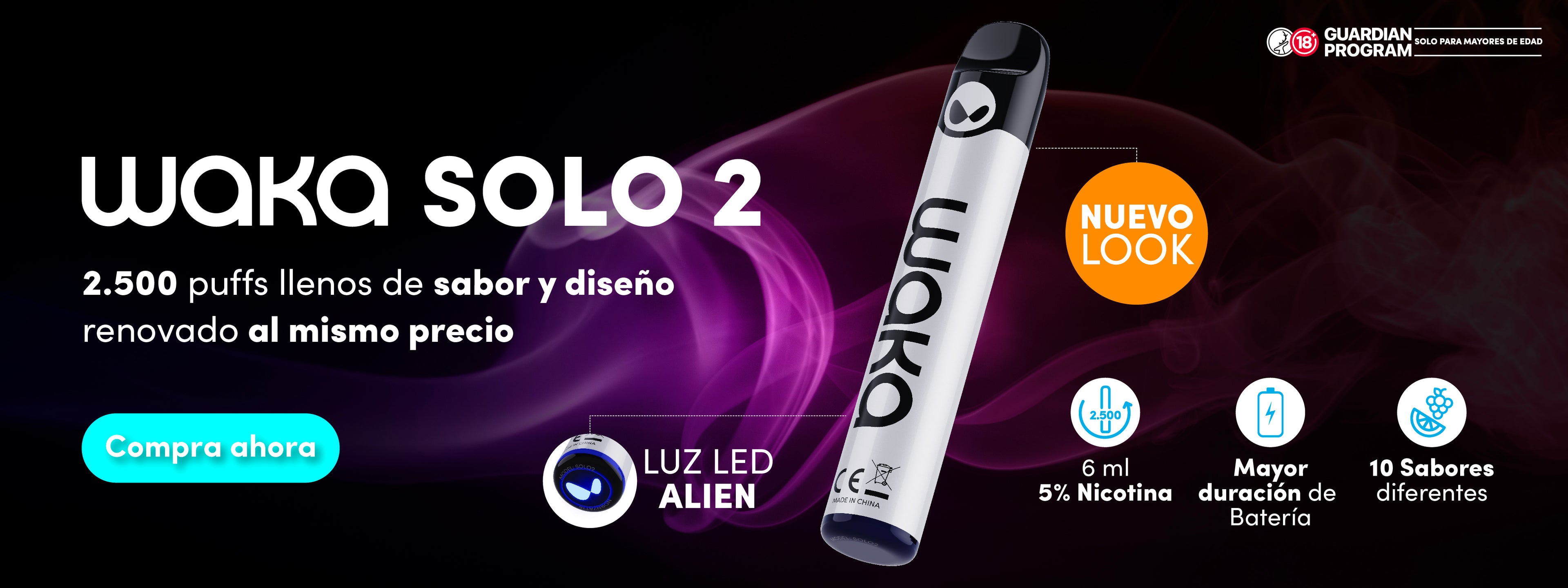 WAKA Vape Desechable - Oficial WAKA Colombia