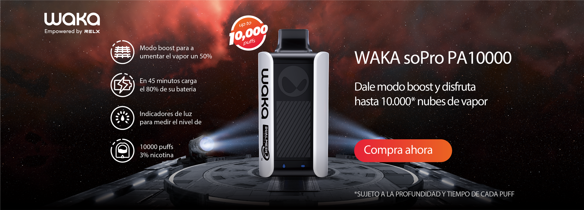 Vape Desechable - Oficial WAKA Colombia